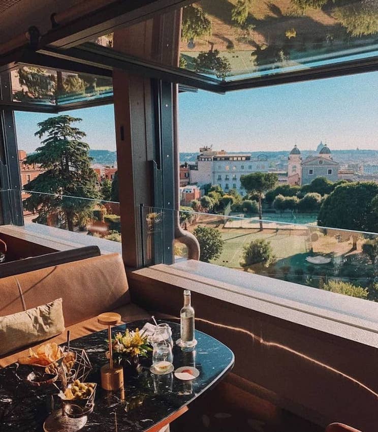Hotel Eden Rooftop Bar Rome