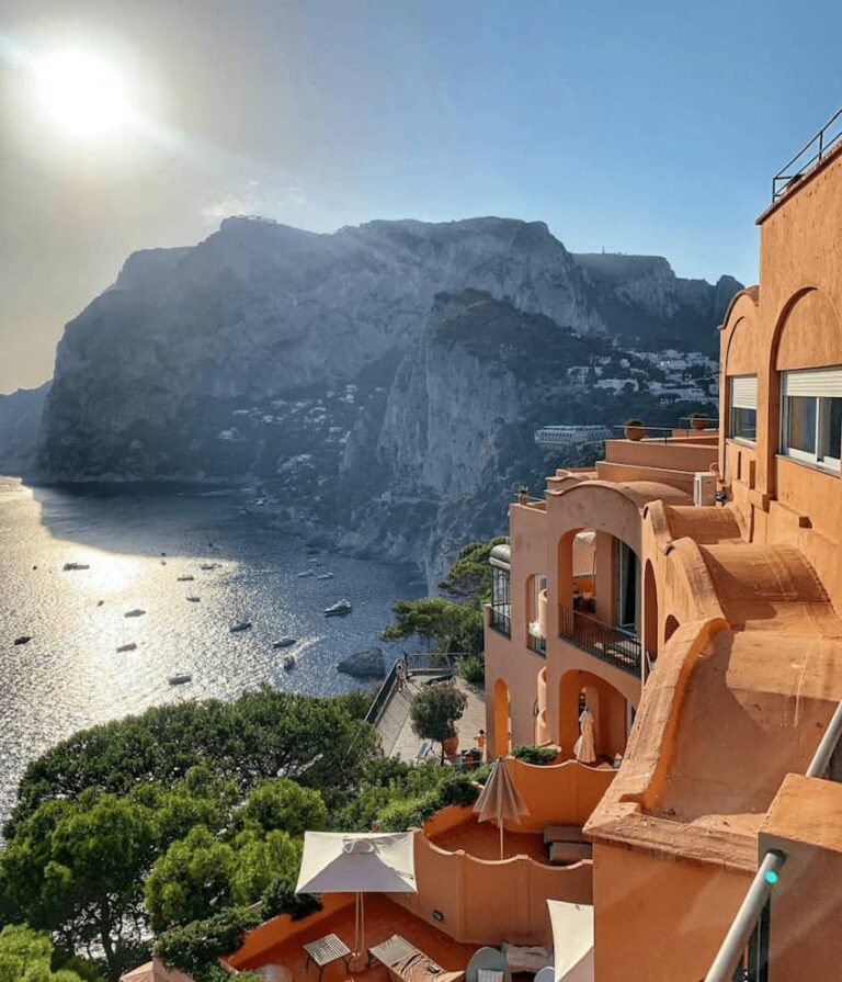 Punta Tragara Hotel - a perfect view of the Faraglioni rocks - Style My ...