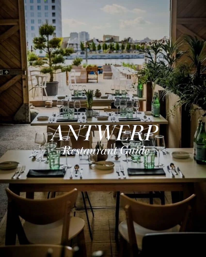 Best restaurants in Antwerp | Antwerp Guide - Style My Trip
